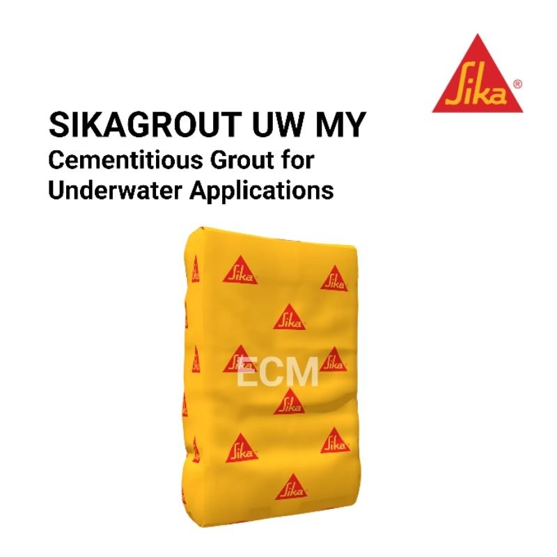 SIKAGROUT UW MY (25KG BAG) SHRINKAGE COMPENSATED CEMENTITIOUS GROUT FOR ...