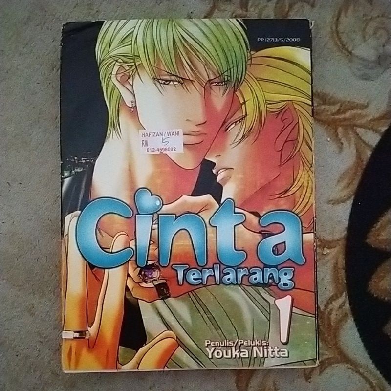 Cinta terlarang 1 komik terpakai | Shopee Malaysia