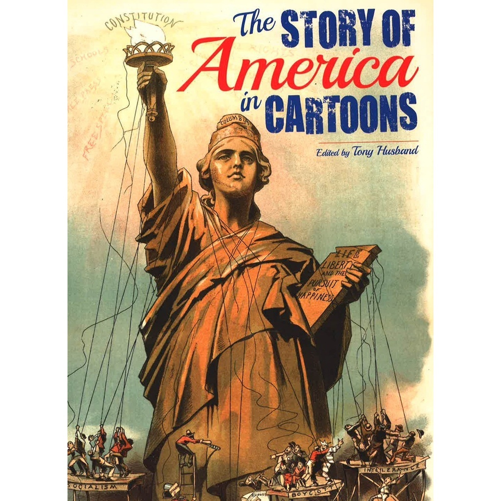 (BBW) The Story Of America In Cartoons(ISBN: 9781784046156) | Shopee ...