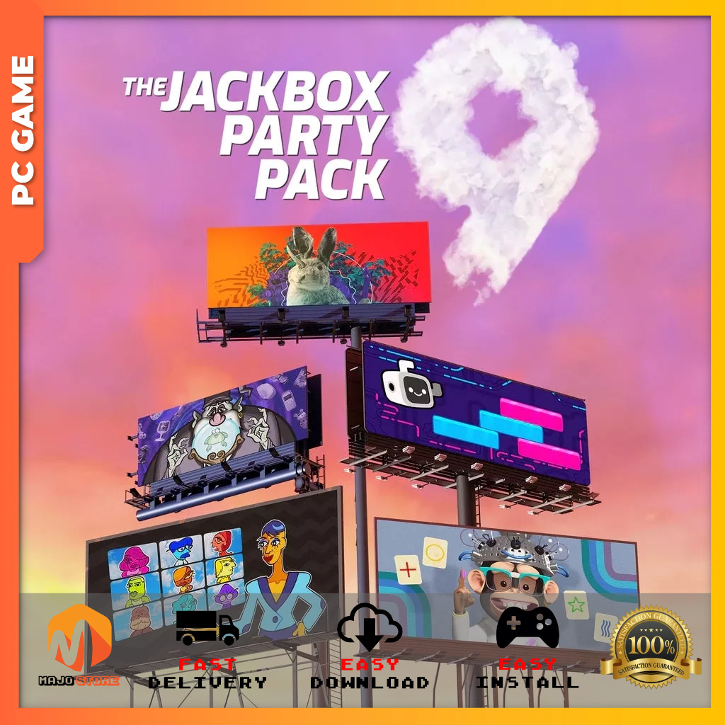 [PC Game] The Jackbox Party Pack 9 PC Digital Download Offline | Shopee ...