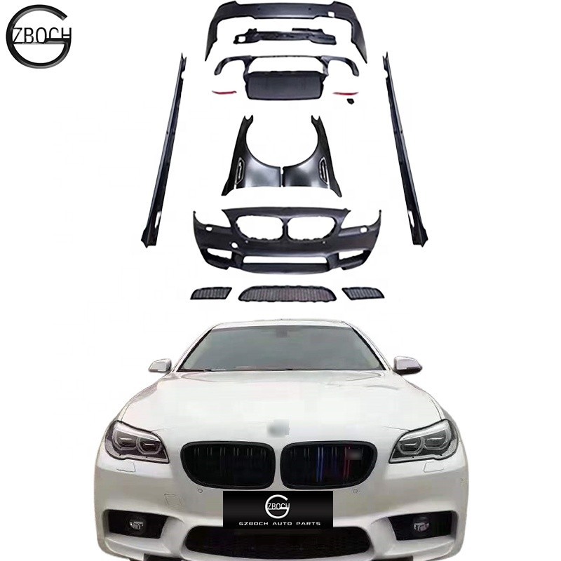 F10 body kit For BMW 5 Series F10 F18 upgrade M5 car bumper M5 front ...