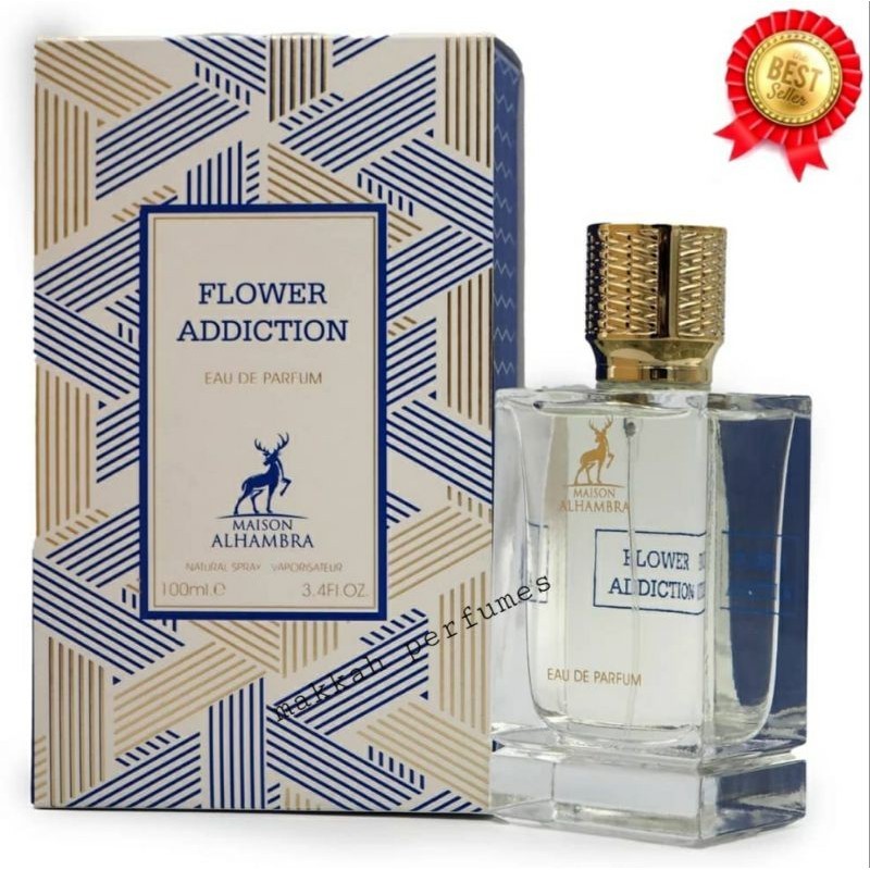 FLOWER ADDICTION 🌟 100ml edp perfume by Maison Alhambra Unisex Men ...