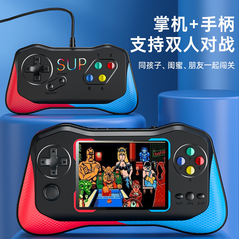 ST-⛵New Handheld Retro Game Machine Vintage Psp Childhood Mary Tetris ...