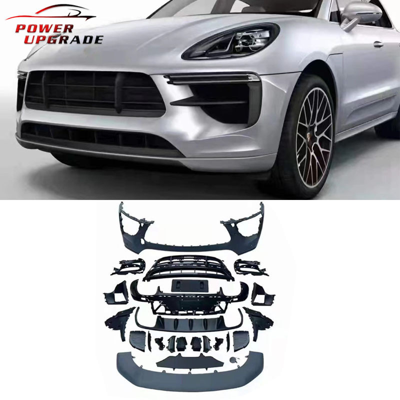 PP Material Body Kit For Porsche Macan 2018-2021Turbo Style Front ...