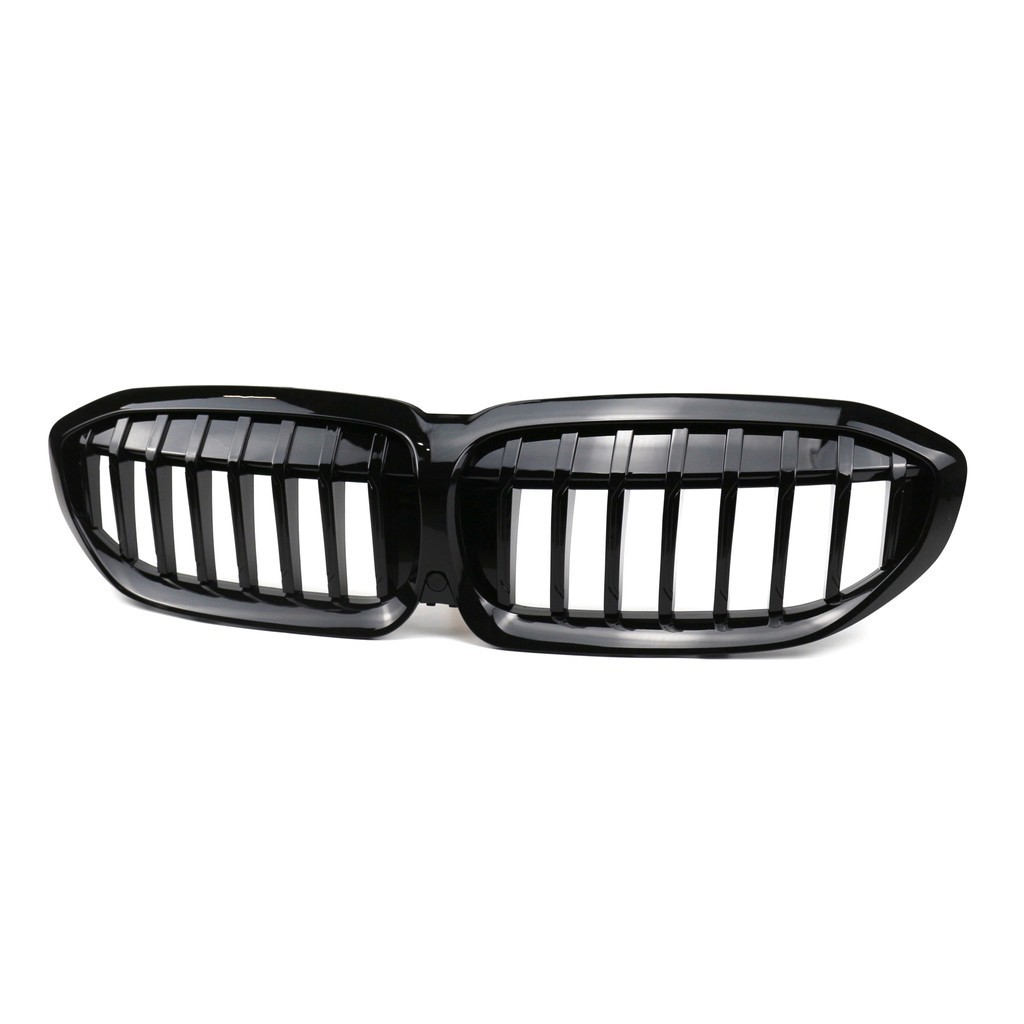 Factory Supply Shiny Black Front Grille Front Grille With Single Slat ...