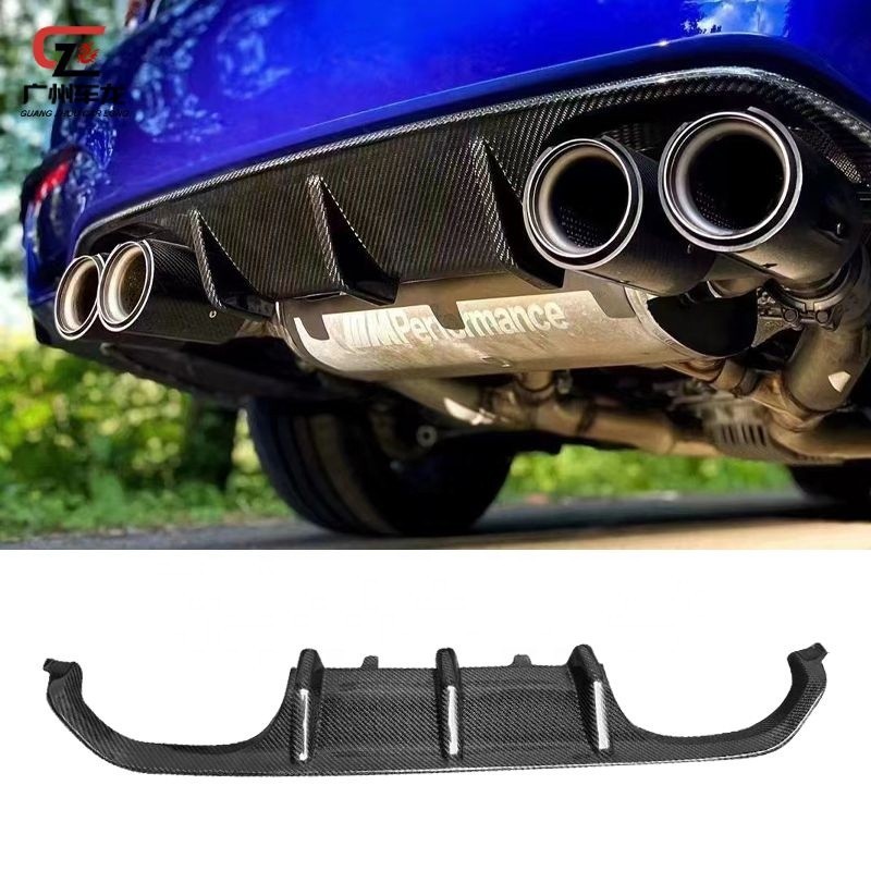 High Quality MP Carbon Fiber Rear Diffuser Lip Car Bodykit For BMW M3 ...