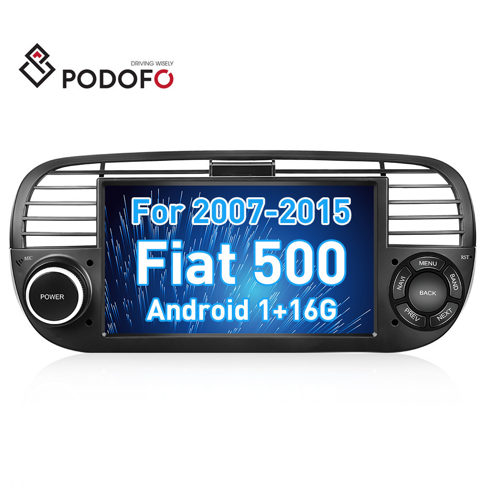 Podofo 2 Din 7'' Android Car Radio Stereo Autoradio GPS Navigation Wifi ...