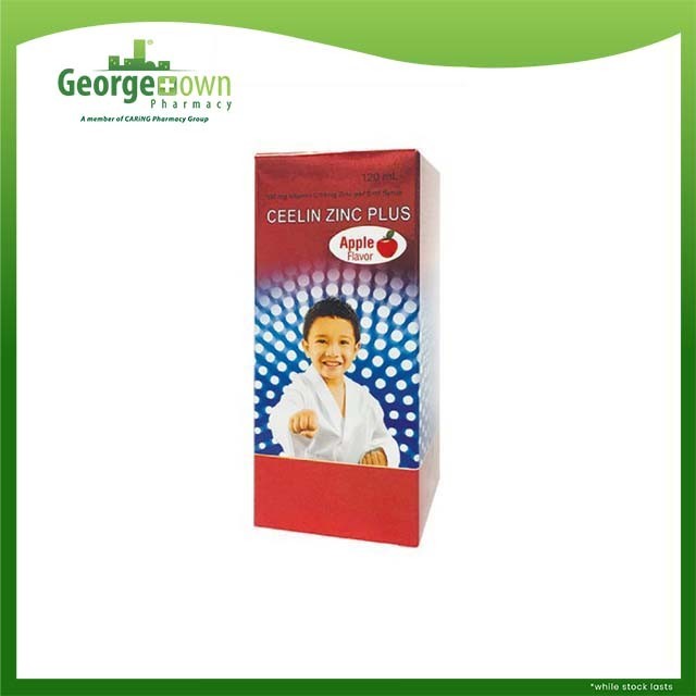 CEELIN ZINC PLUS SYRUP APPLE 120ML | Shopee Malaysia