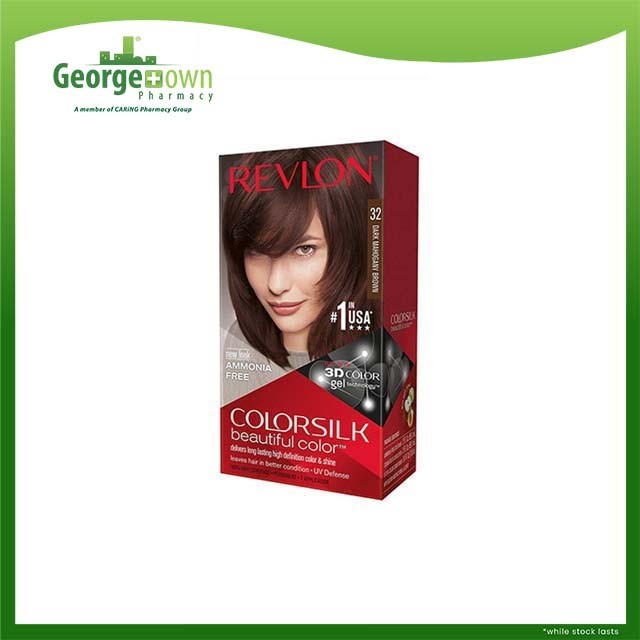 REVLON COLORSILK 32 DARK MAHOGANY BROWN 59ML | Shopee Malaysia