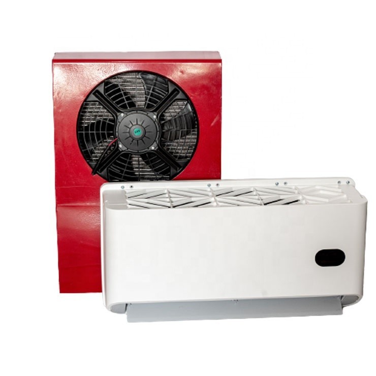 24V Truck Sleeper Parking Cooler AC Kit Car 12v Compressor Electric ...