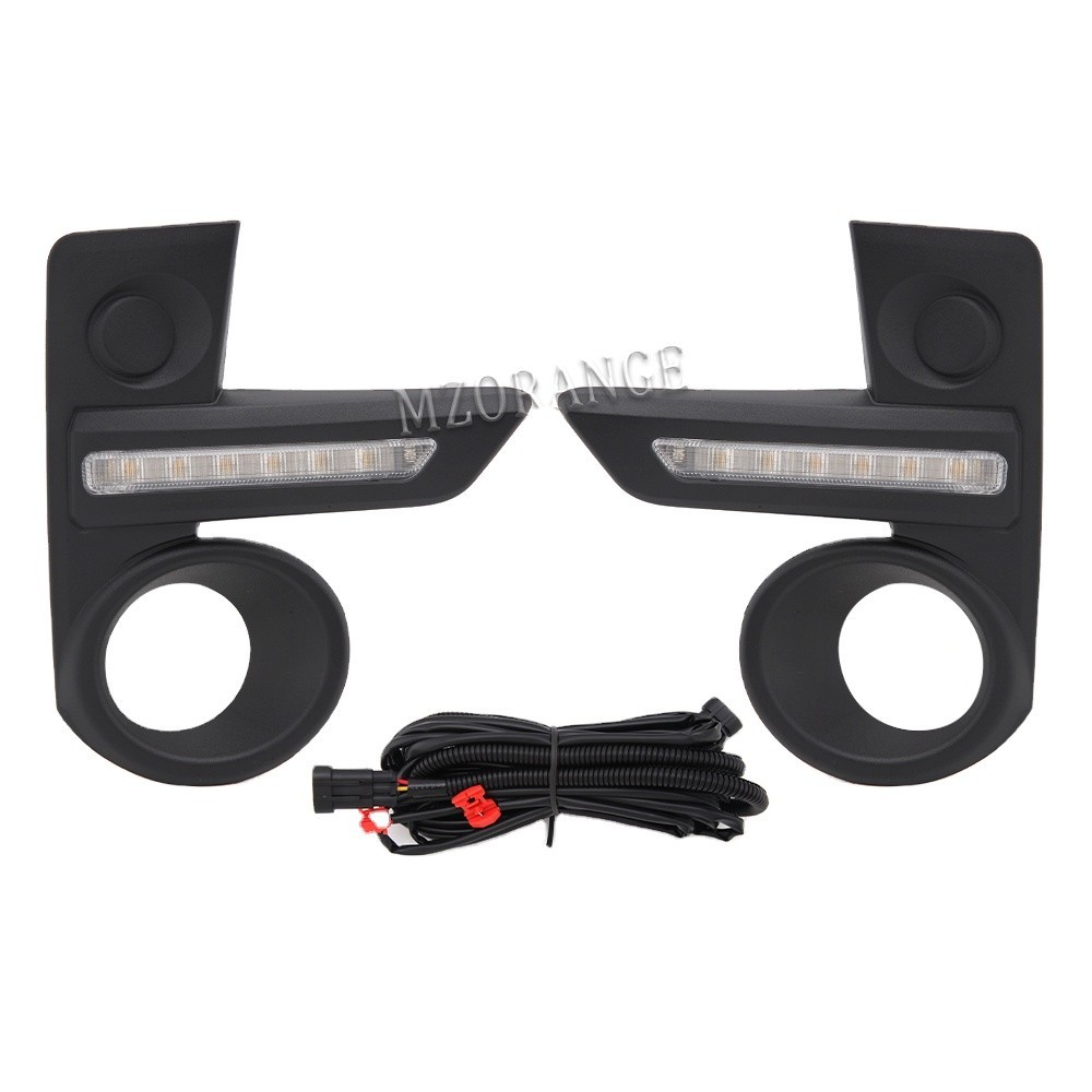 Japanese Version DRL Yellow White Fog Lights DRL Daylight Driving Light ...