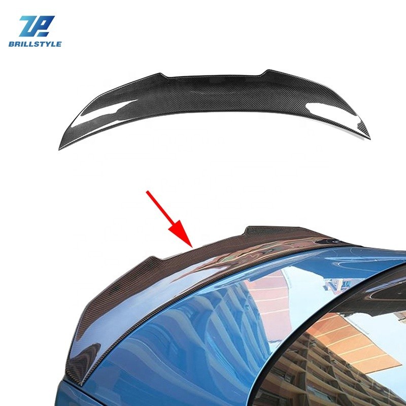 F80 M3 Carbon Fiber Rear Wing Spoiler For BMW F30 M Tech 3 Series PSM ...