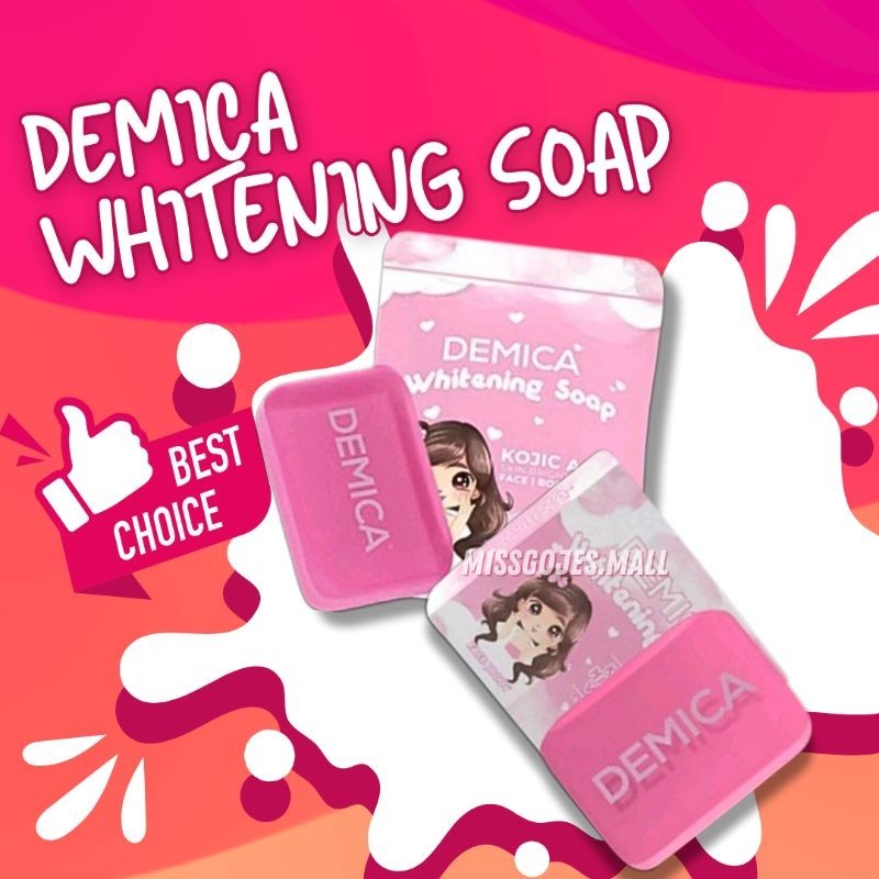 DEMICA WHITENING SOAP ORIGINAL | Shopee Malaysia