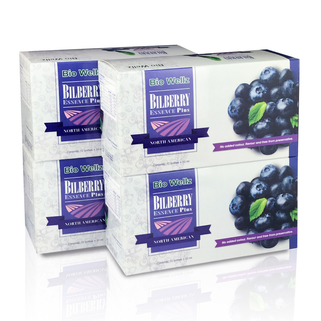 [48 x10ml] Bio Wellz Multi Care Bilberry Essence For Skin & Eye Health ...
