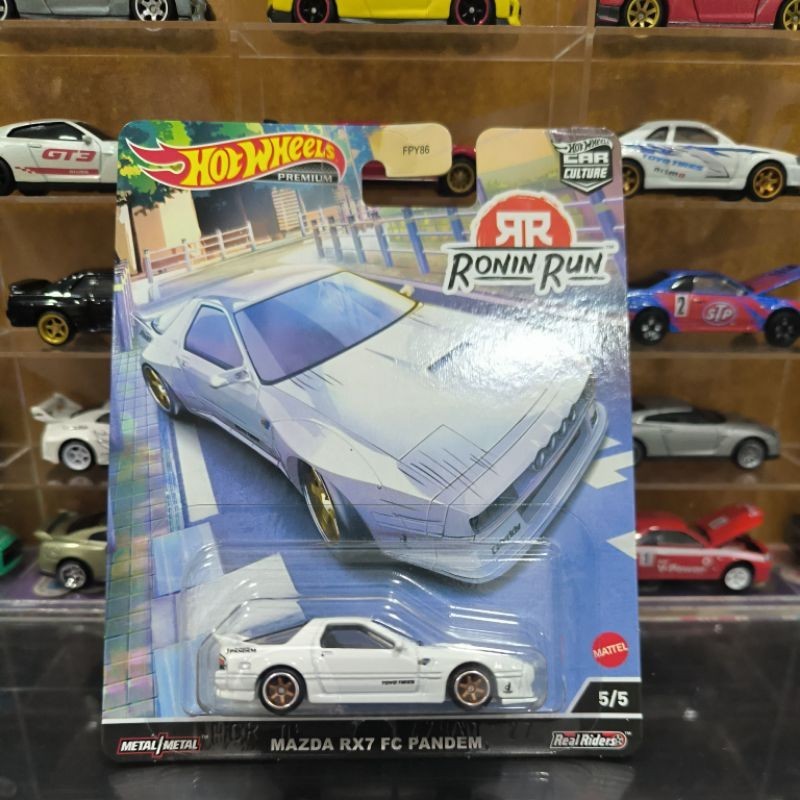 Hot Wheels Premium Mazda RX7 FC Pandem + Protector | Shopee Malaysia