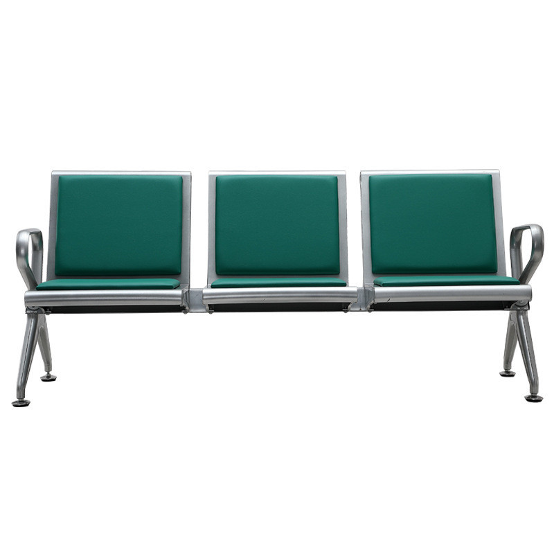 ST-ΨAirport Bank Leather PadPUWaiting Chair Hospital Three-Seat Public ...