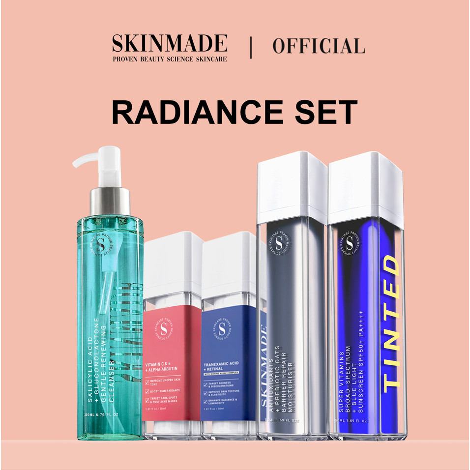 SKINMADE Skin Radiance Face Skincare Set (5 Pcs) | Shopee Malaysia
