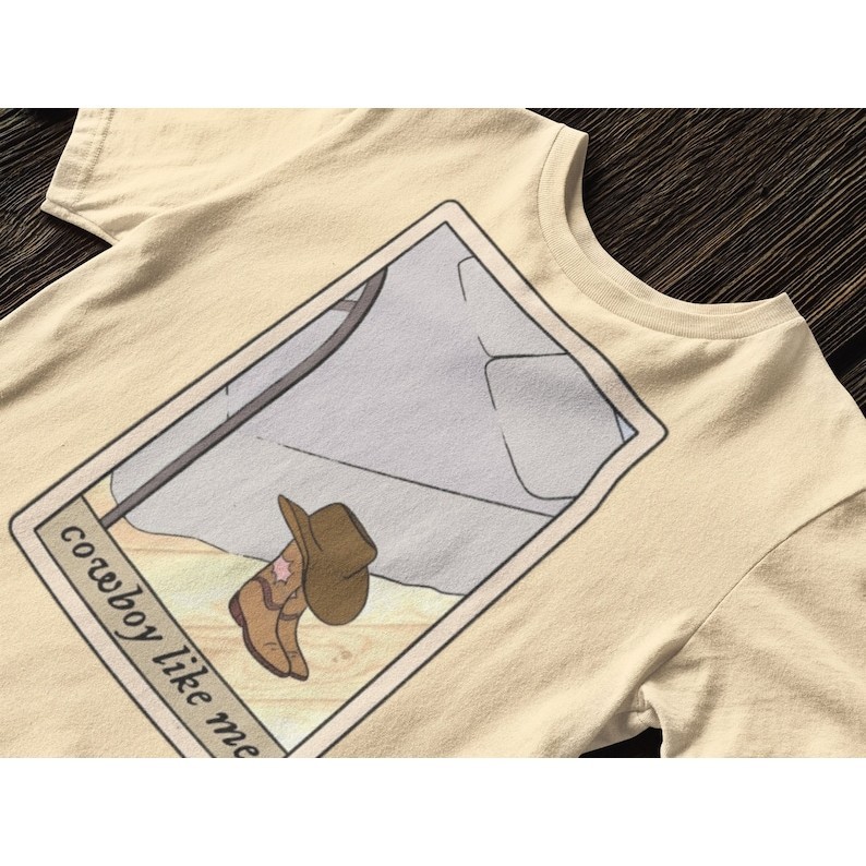 T-Shirt Cowboy Like Me | Hoodie Koboi | Baju Estetik Cowgirl Sweater ...