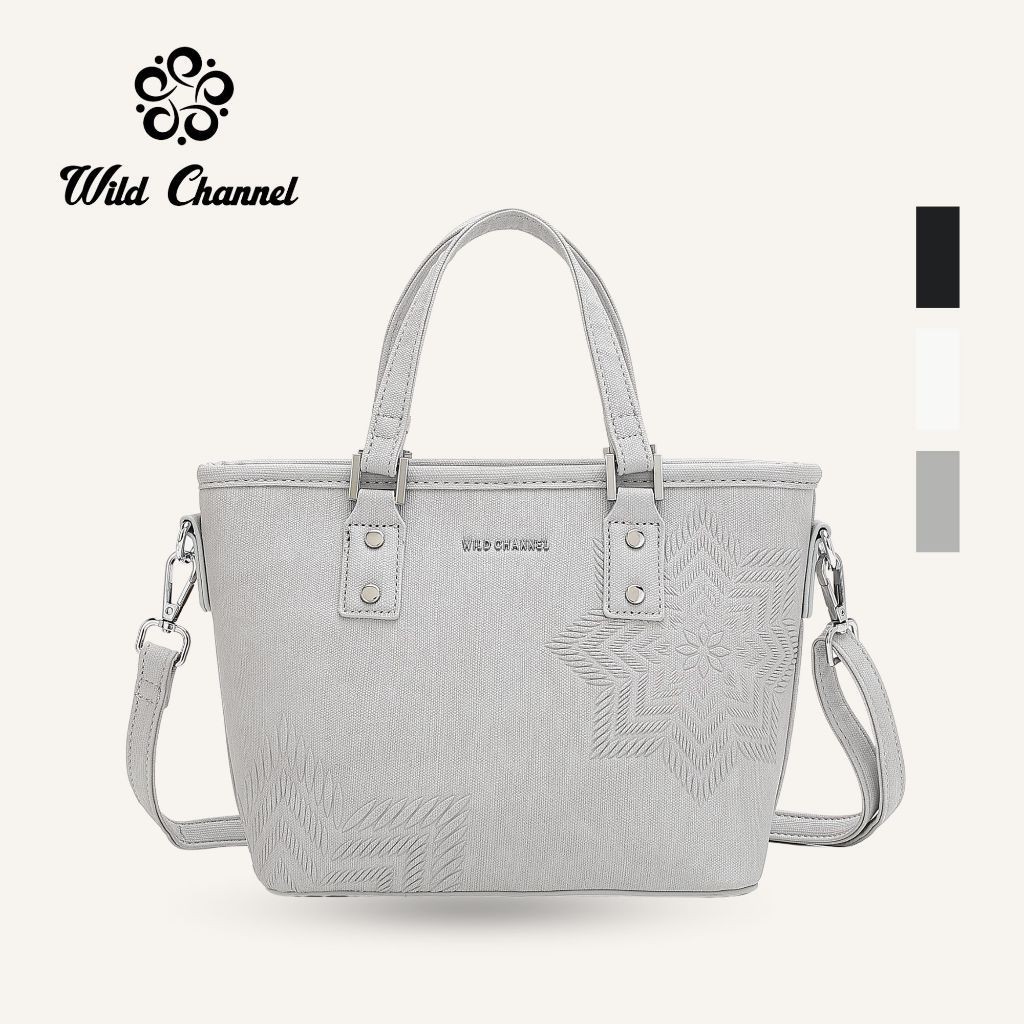 [CLEARANCE]-Wild Channel Ladies Top Handle Sling Bag - Multi Color NFB ...