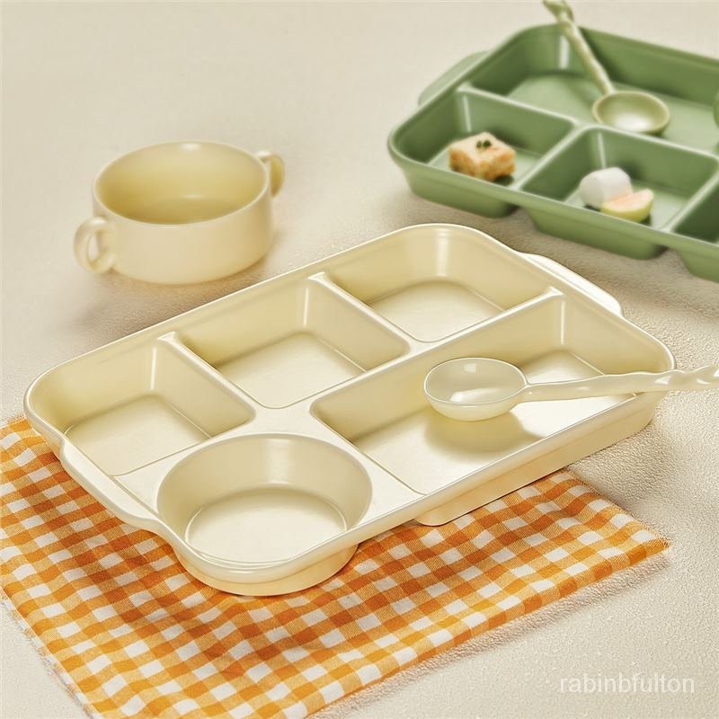 HY-6/Ceramic Plate Compartment Adult Food Dispatch Disk Household ...
