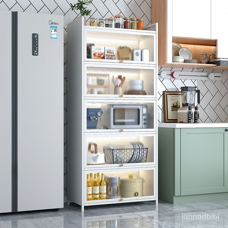 KY-6/Kitchen Locker Floor with Door Multi-Tier Cabinet Living Room Home ...