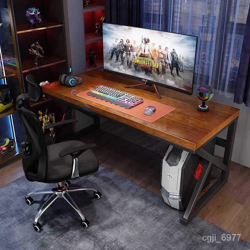 HY-6/Solid Wood Computer Desk Desktop Home Game Tables Bedroom Desk ...