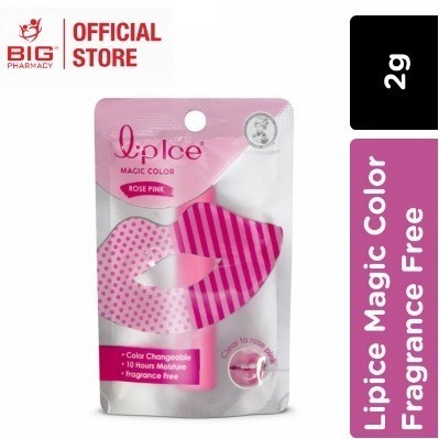 Mentholatum Lipice Magic Color Fragrance Free 2G | Shopee Malaysia