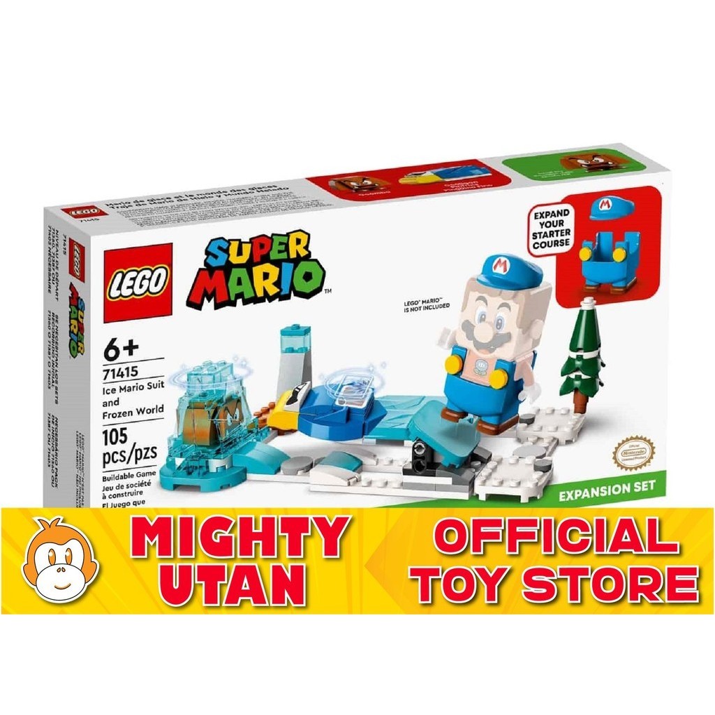 [Original] LEGO Super Mario 71415 Ice Mario Suit and Frozen World ...