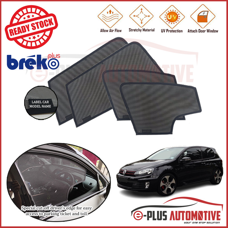 Volkswagen Golf MK6 2008-2013 Breko Sun Shade High Quality Car Magnetic ...
