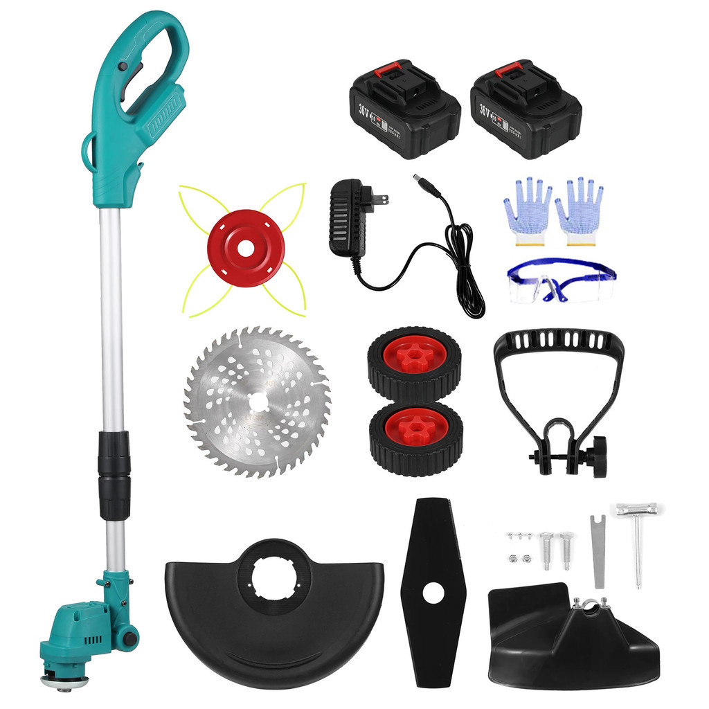 Brushless Lawn Mower Electric Grass Cutter Cordless Grass Trimmer ...