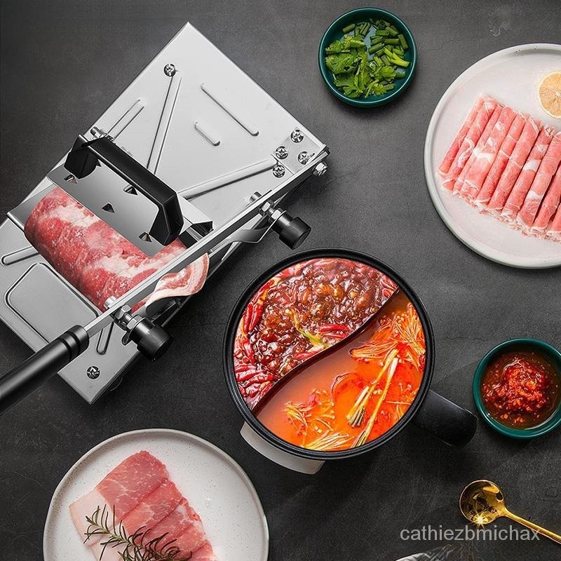 HY-6/Meat Slicer Household Lamb Roll Slicer Mutton Roll Slicing Cut ...