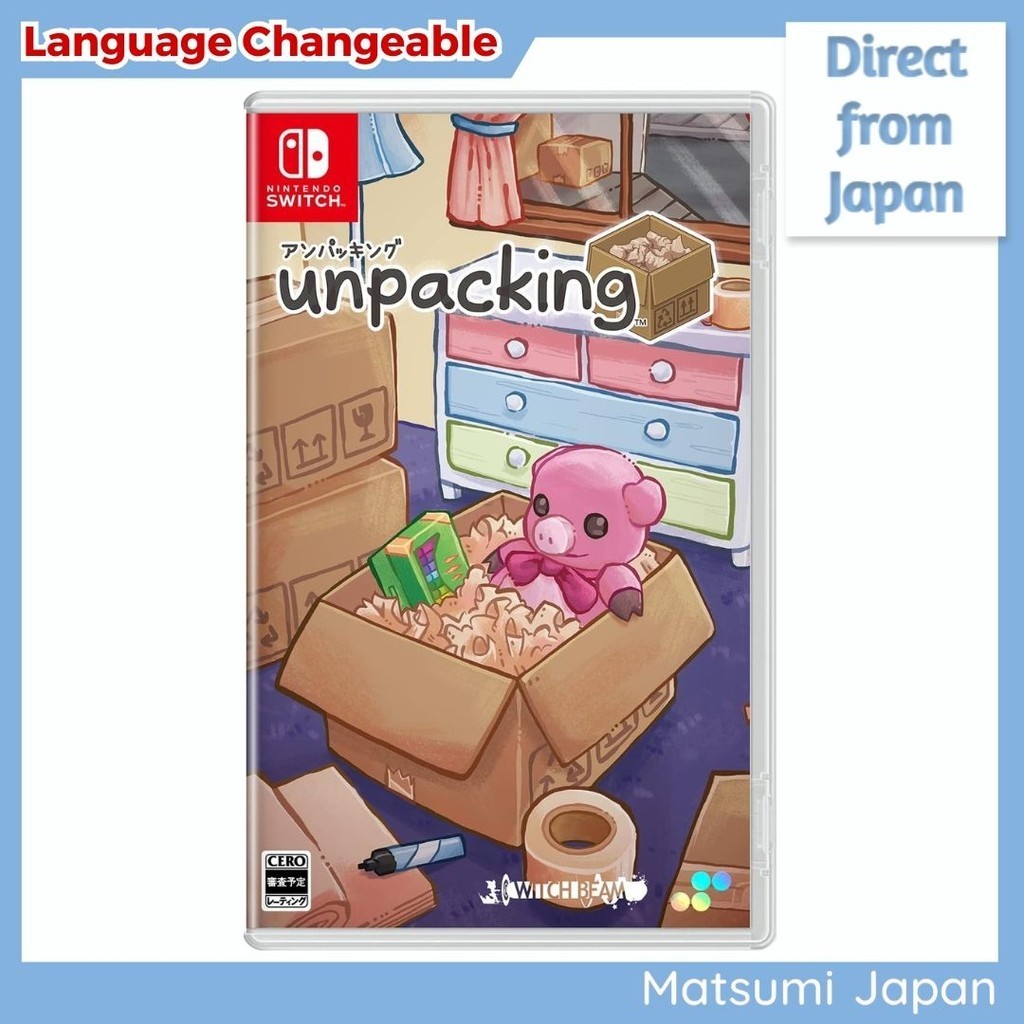 Unpacking - NINTENDO Switch (Playable in English) [Direct from Japan ...