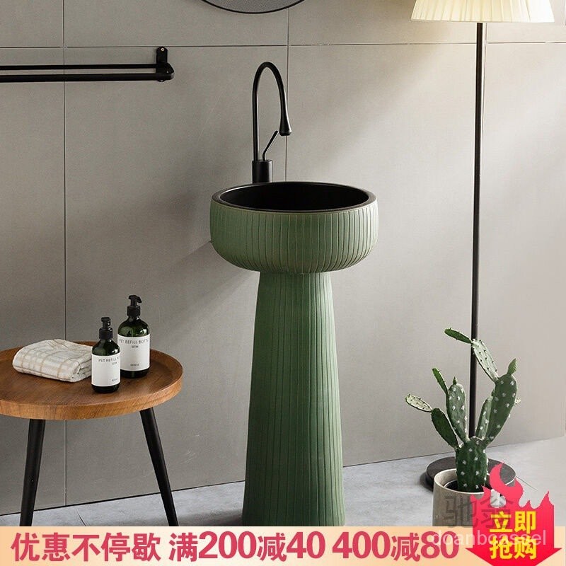 HY-6/TsOutdoor Wash Basin Bathroom Column Type Washbasin Pool Balcony ...