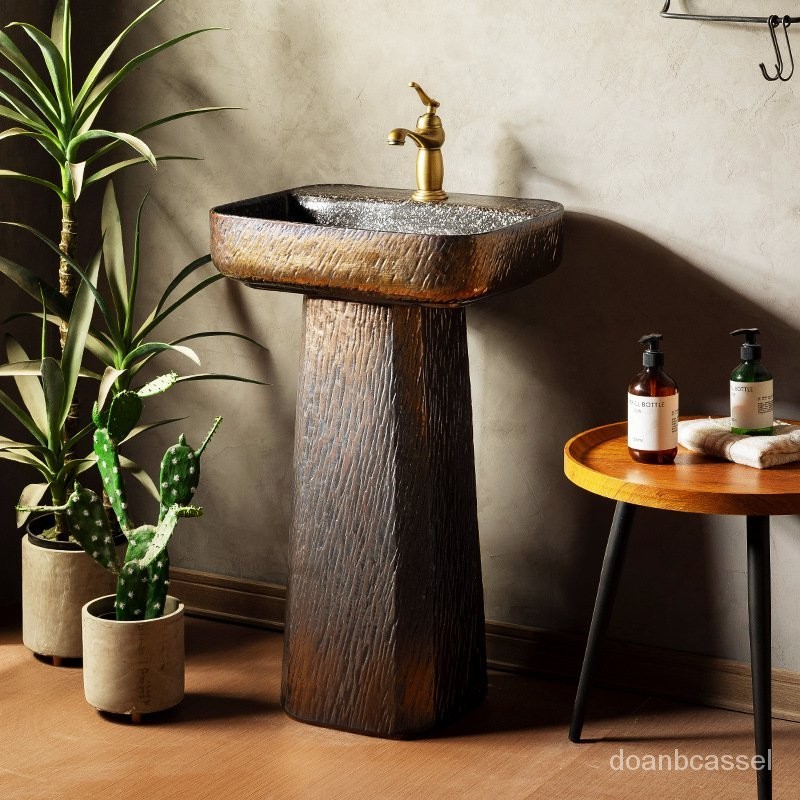 Get gifts/HY-6/UG73Outdoor Wash Basin Courtyard Washbasin Pedestal ...