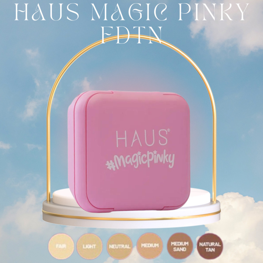 🎉ORIGINAL HAUS MAGIC PINKY COMPACT 11G ( 6 Colous ) | Shopee Malaysia