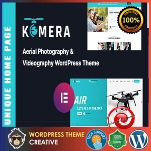 Kemera Aerial Photography & Videography WordPress Theme + Demo Activation | Shopee Malaysia