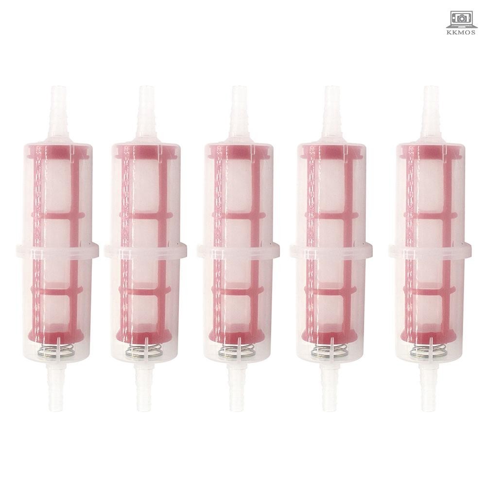 5 X In-line Diesel Fuel Filters Universal Forklift Filter 8-10mm ...