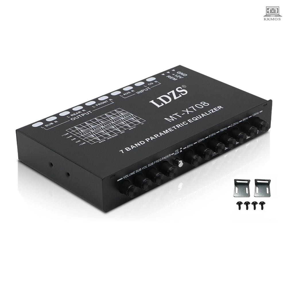 Professional 7 Band Car Equalizer Multifunctional Car Audio EQ Tuning ...