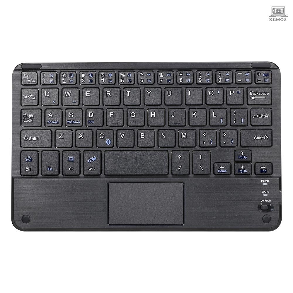 Wireless BT 3.0 Keyboard 59 Keys Ultra-slim Mini BT Keyboard with Touch ...