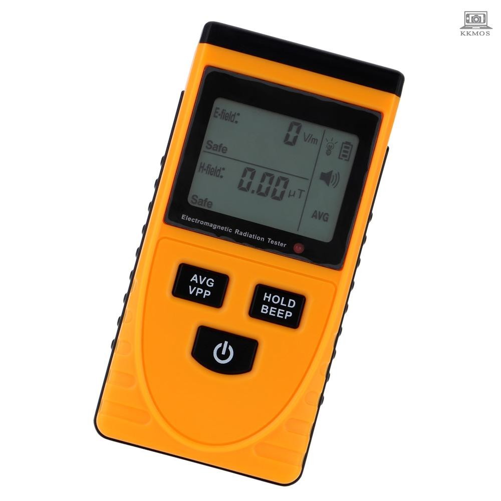 Digital LCD Electromagnetic Radiation Detector Meter Dosimeter Tester ...