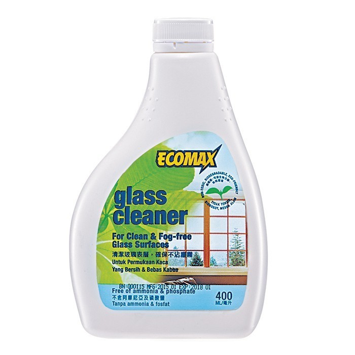 Ecomax Glass Cleaner 400 ml (Cosway) | Shopee Malaysia