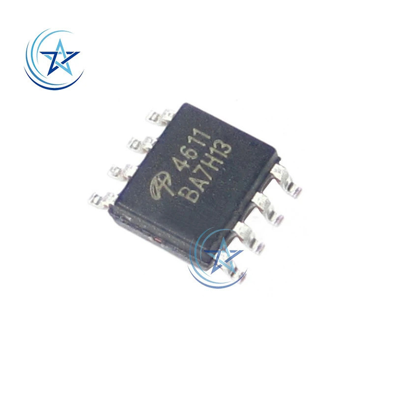 Newly launched20PCS AO4611 Silk Screen 4611 MOSFET N/P-CH 60V 8SOIC Discrete semiconductor ...