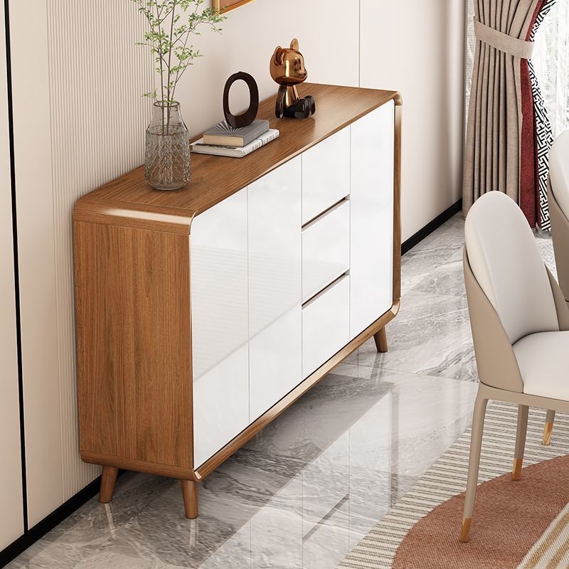 ST& Nordic Sideboard Kitchen Multi-Layer Cabinet Storage Cabinet Living ...