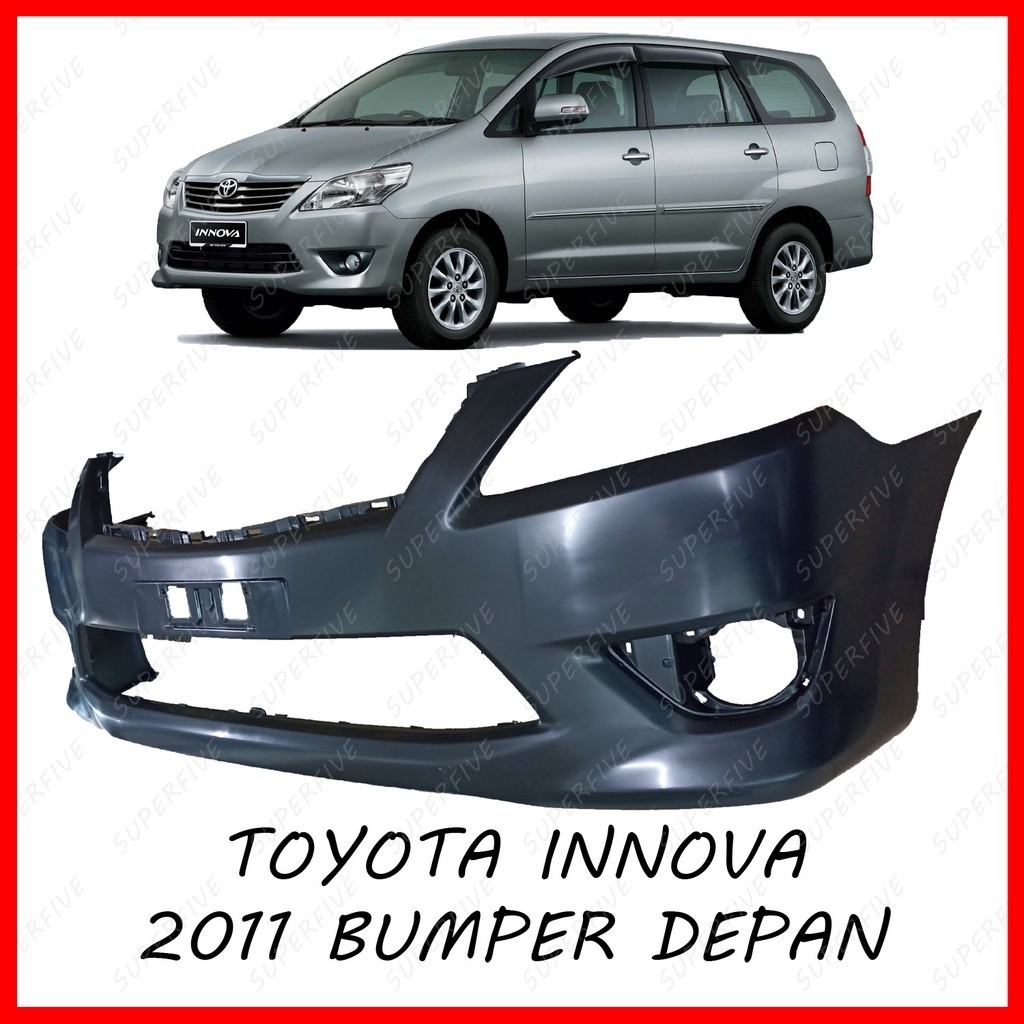 TOYOTA INNOVA (2011 - 2013) FRONT BUMPER / BUMPER DEPAN | Shopee Malaysia