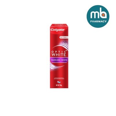 [Exp: Mar 2026] COLGATE OPTIC WHITE DAZZLE PLUS MINERAL TOOTHPASTE 100G ...