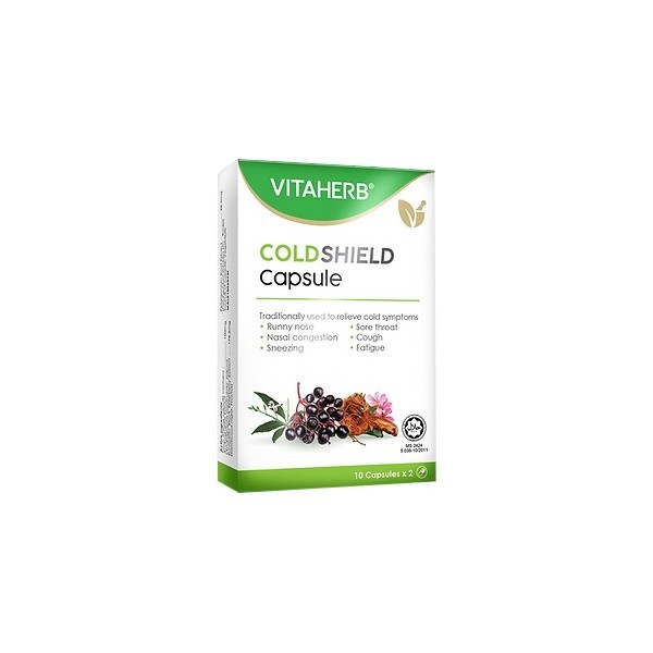 [Exp: Mar 2027] VITAHERB COLDSHIELD CAPSULES 20'S | Shopee Malaysia