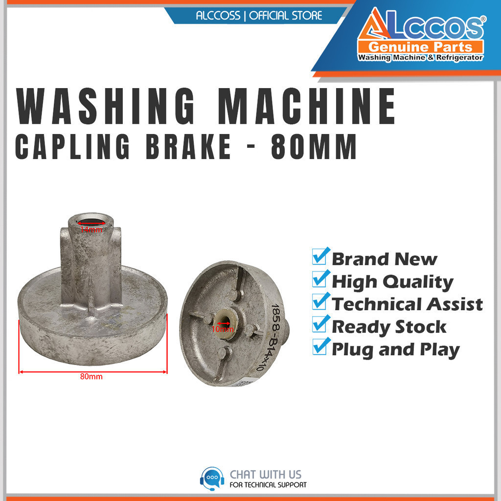 WASHING MACHINES CAPLING BRAKE 80MM (B14X10) | Shopee Malaysia