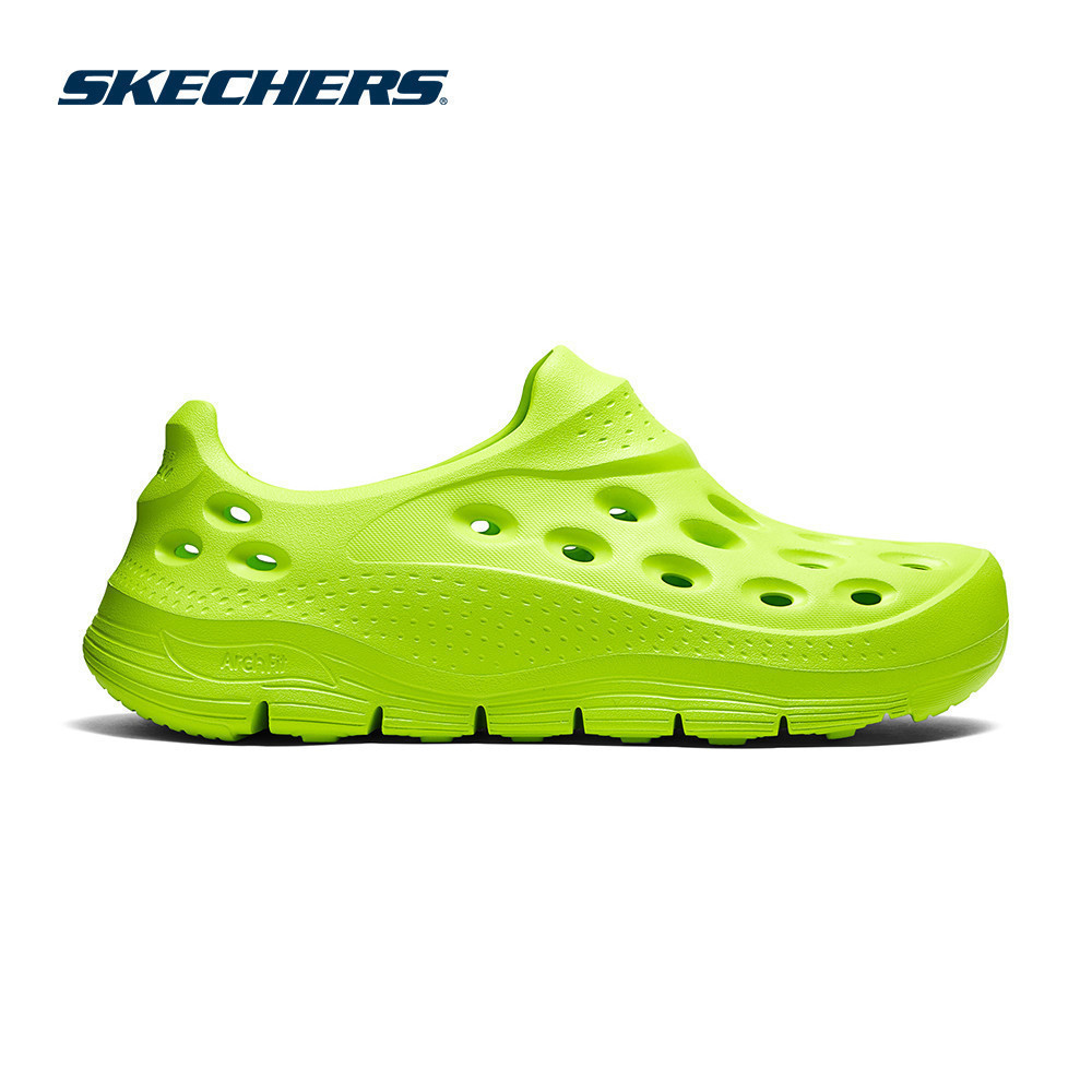 Skechers Men Foamies Arch Fit Go Foam Sandals - 243240-LIME | Shopee ...