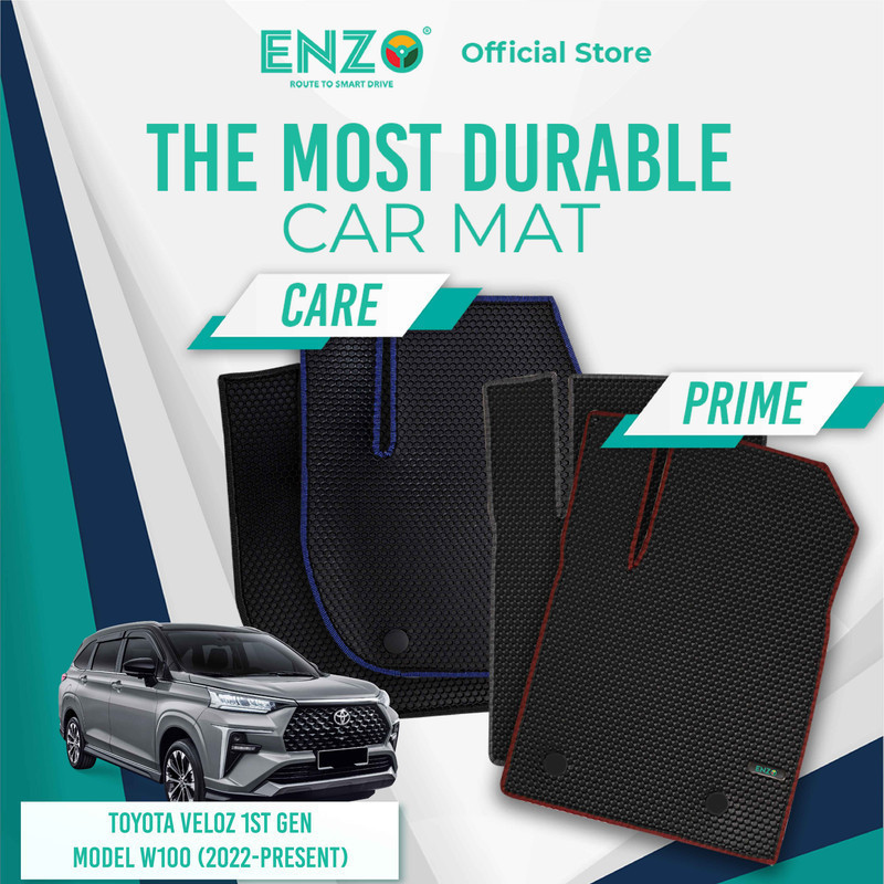 ENZO Car Mat- Toyota Veloz 1st Gen Model W100 (2022-Present) | Shopee ...