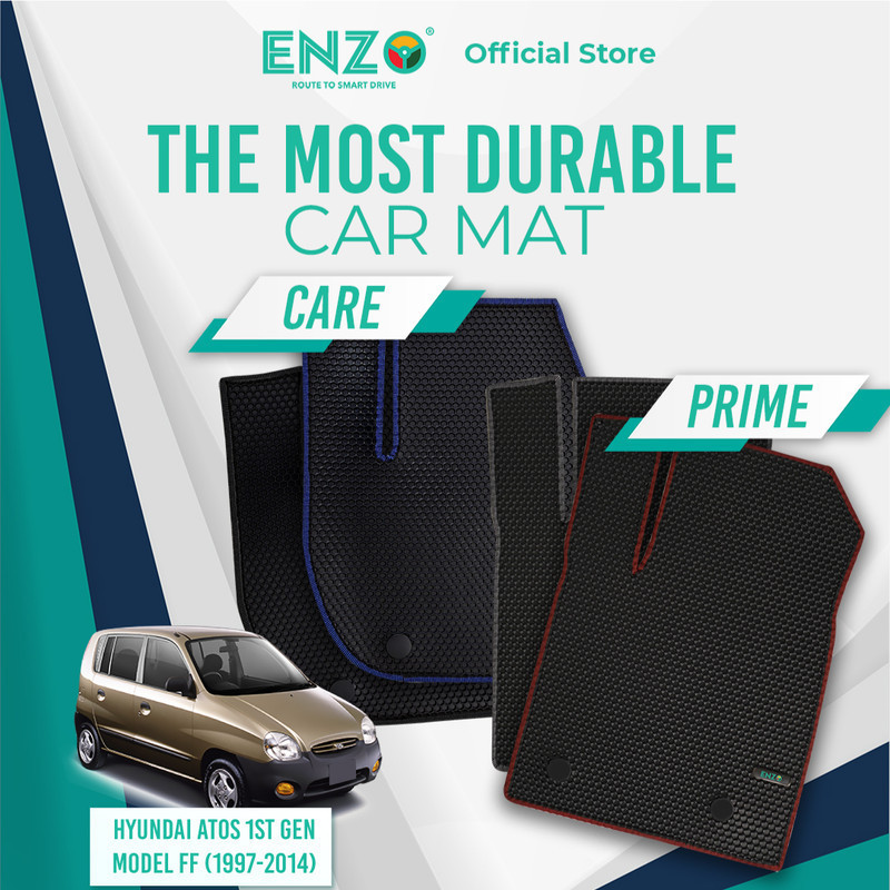 ENZO Car Mat- Hyundai Atos 1st Gen Model FF (1997-2014) | Shopee Malaysia